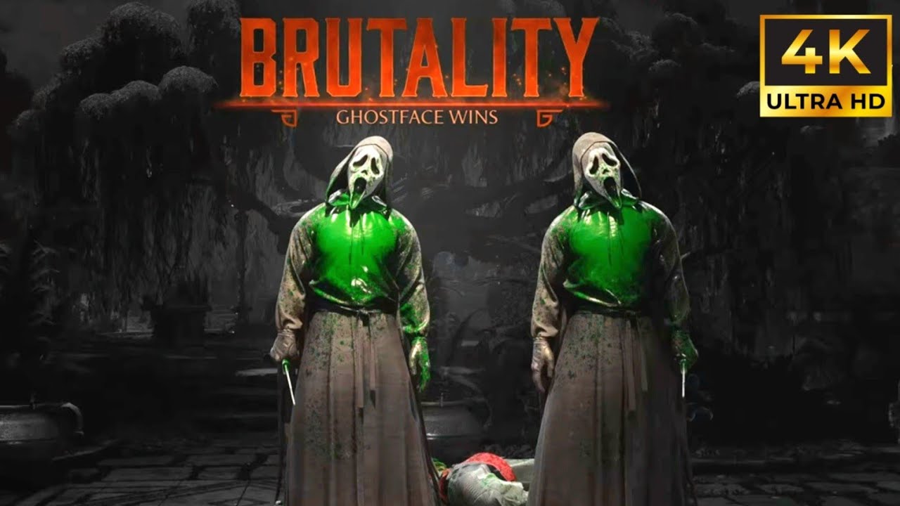 MK1 Ghostface All Brutalities Mortal Kombat 1 (4k 60fps) - YouTube