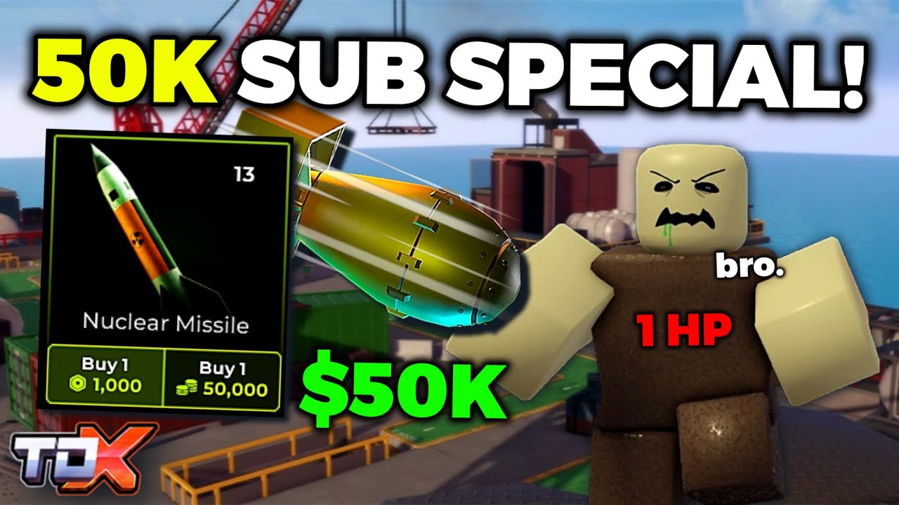Wasting $50K on a Wave 1 NUKE for 50K SUBSCRIBERS! 💥 (Thank You ...