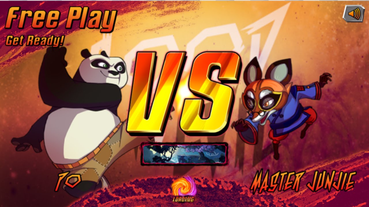 Nick Games: Super Brawl 3 Good Vs. Evil - Po Vs. Master Junjie - YouTube