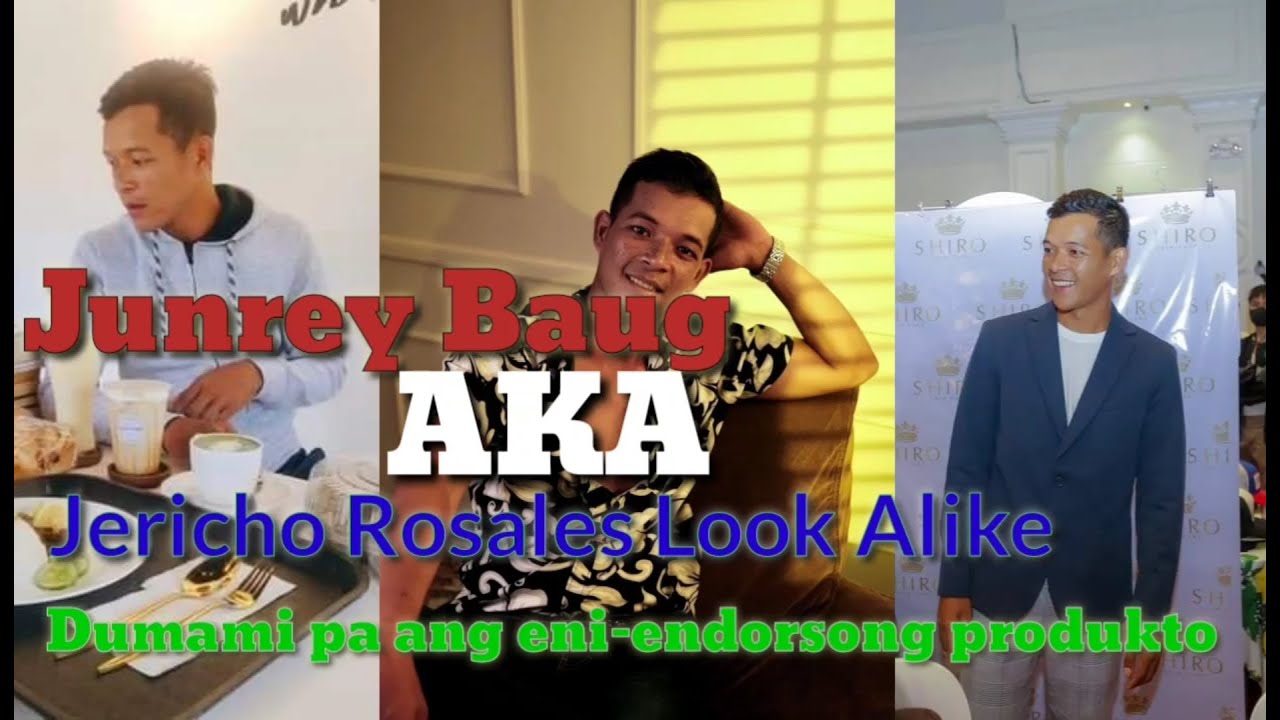 Junrey Baug 'AKA' Jericho Rosales look alike | Dumami pa ang ...