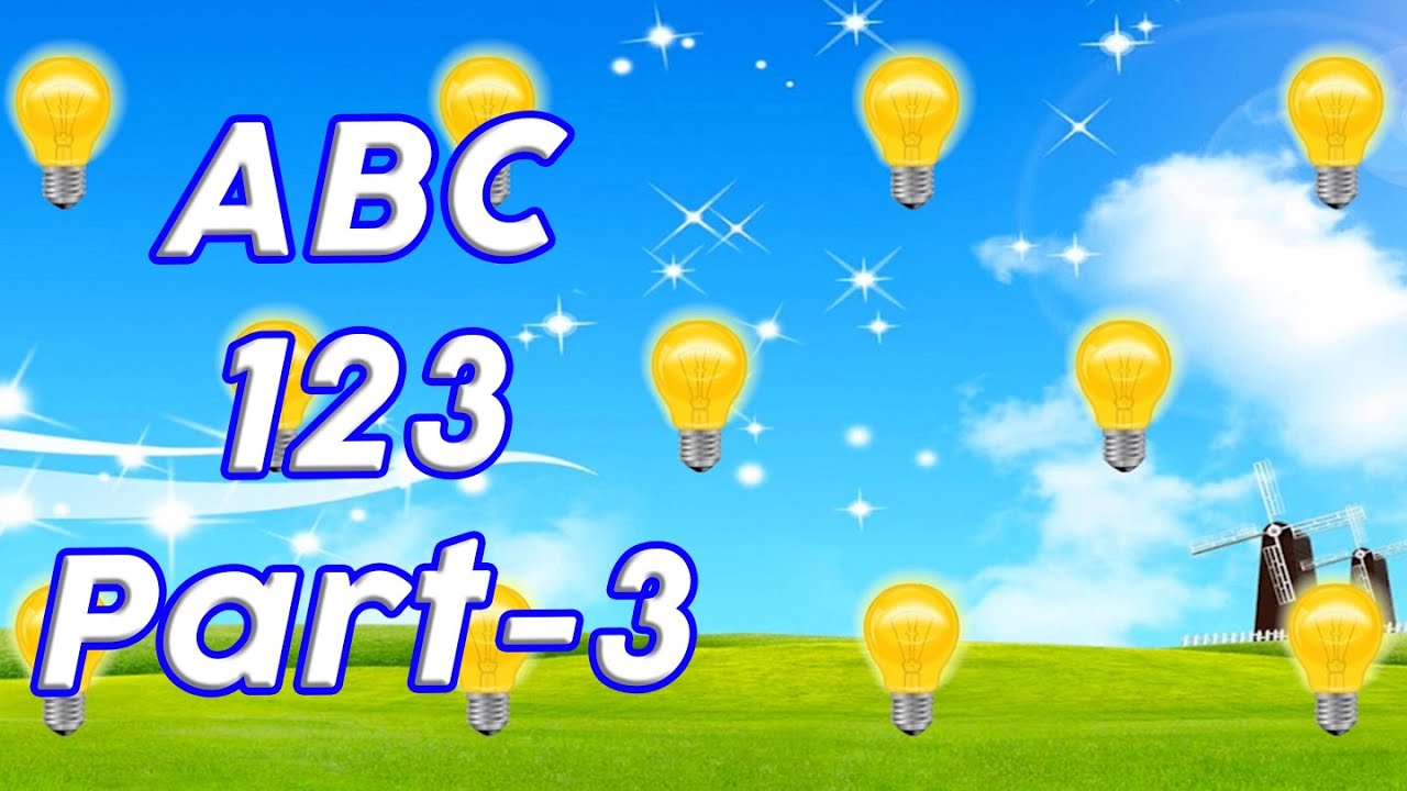 Baby Game For 123 ABC Video Part-3 | RELAXING GAMES FOR FUN - YouTube