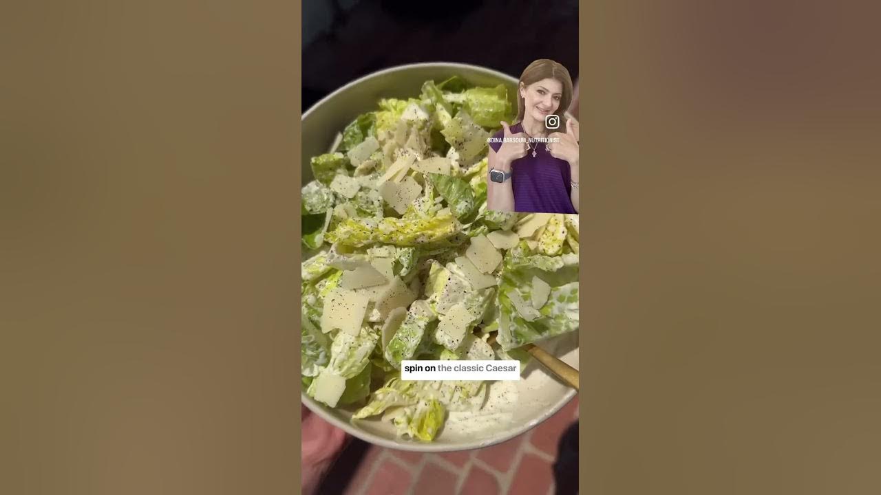 Homemade Cesar Salad 🥗 dressing 😋 with leftover Grilled Chicken # ...