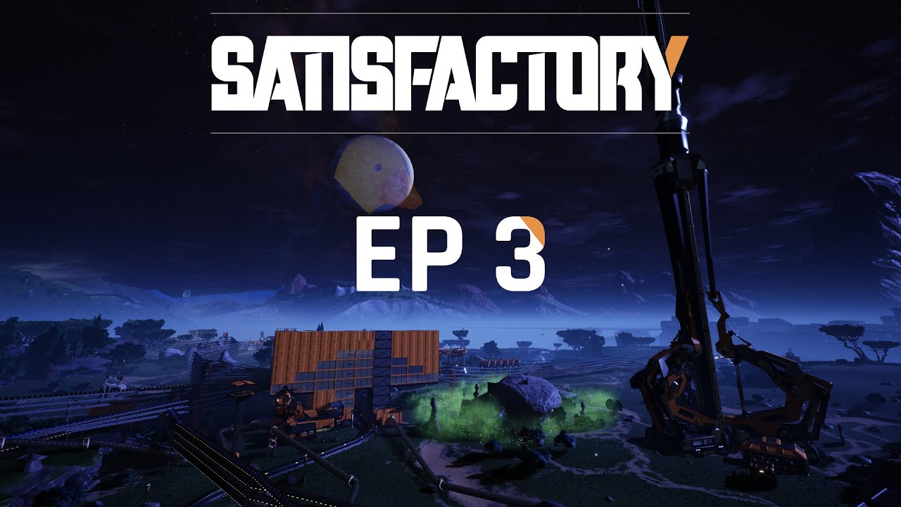 Satisfactory EP 3: Re-fixing the Power Grid - YouTube