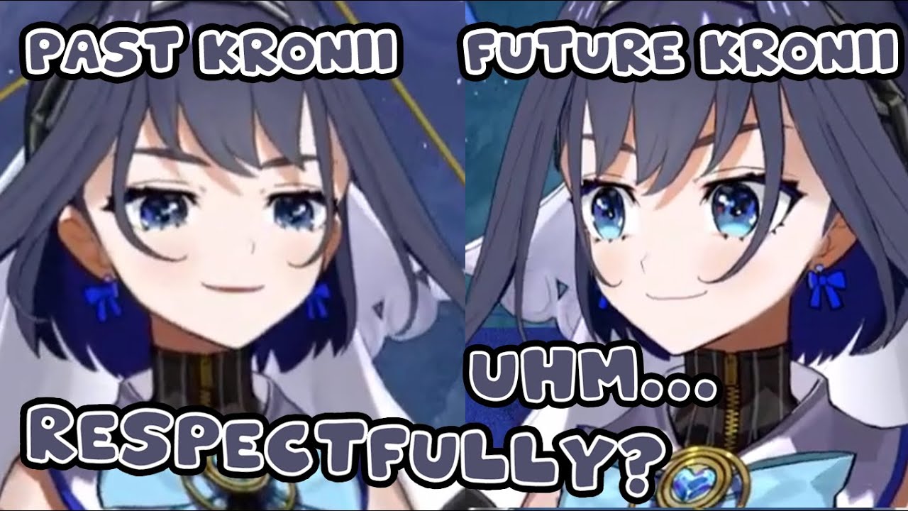 [ENG SUB/Hololive] Future Kronii watch Past Kronii respectfully - YouTube