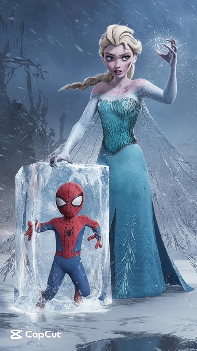 Spider Man Elsa Vs Zombie Spider Man Elsa Flash And Werewolves Who