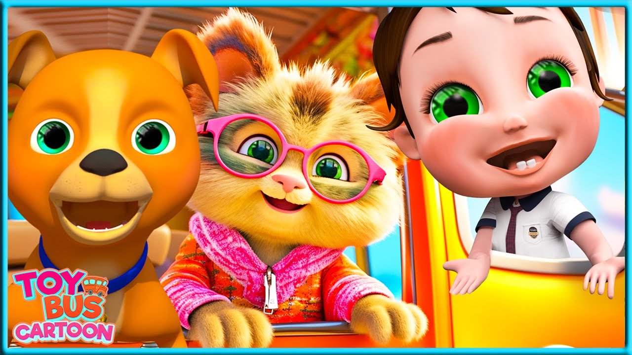 Bingo's Family Game A Song About Spending Time Together Toy Bus Cartoon ...