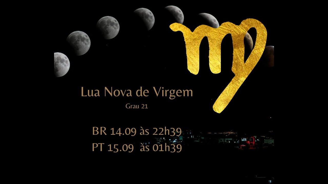 Lua Nova em Virgem: setembro de 2023 - YouTube