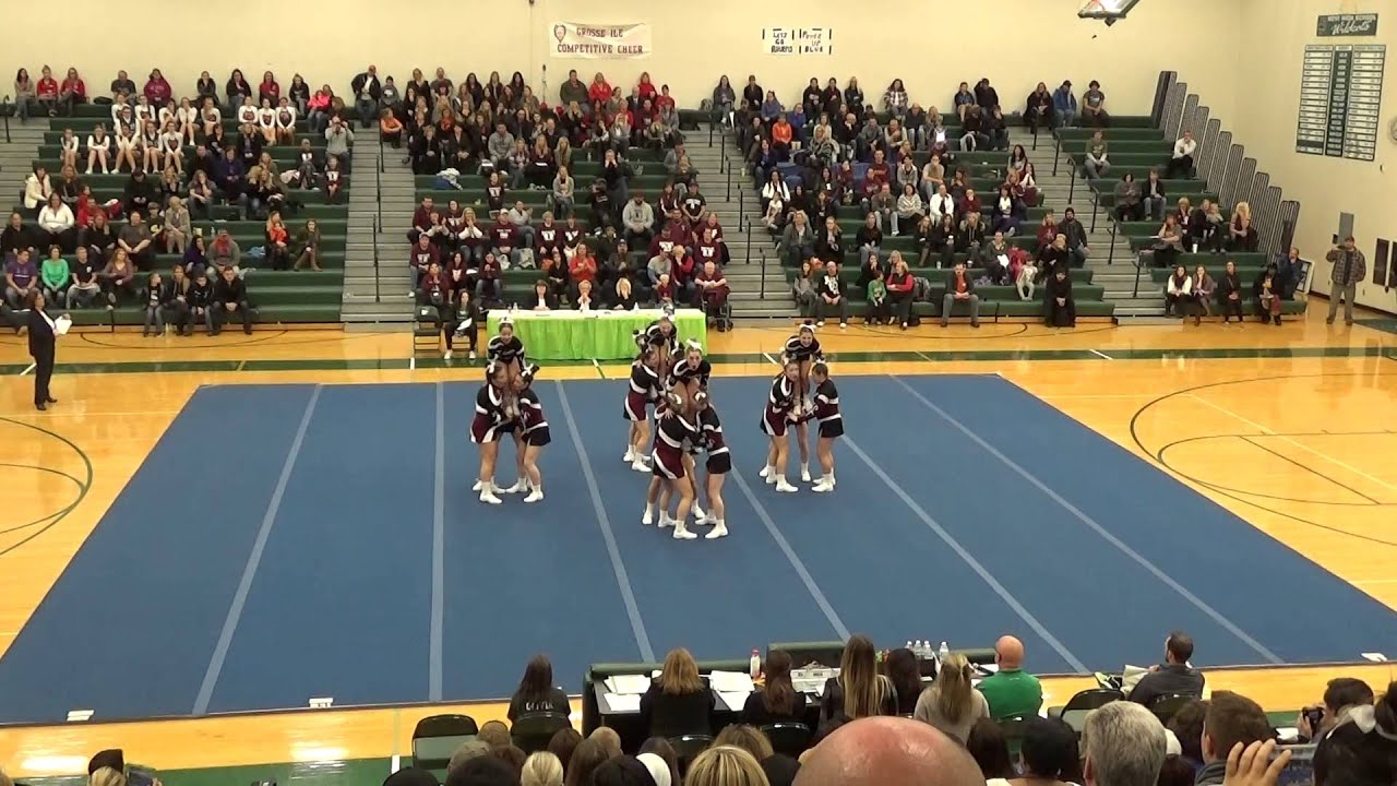 Southgate Titan Competitive Cheer - Novi 12-05-15 - YouTube