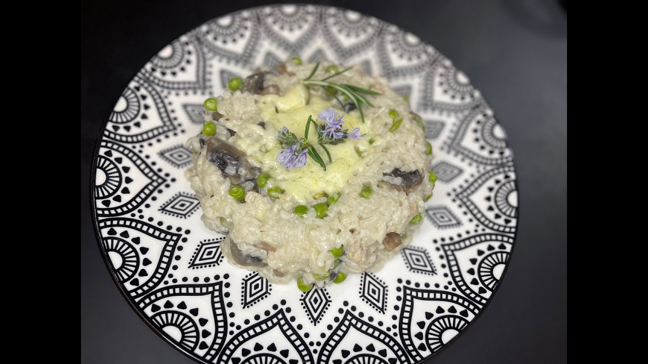 Comment faire un RISOTTO CRÉMEUX AUX CHAMPIGNONS comme un italien😋 ...