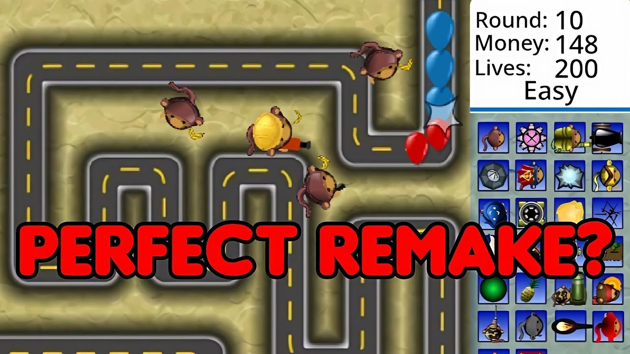 Bloons Tower Defense But It's Coded On Scratch - YouTube
