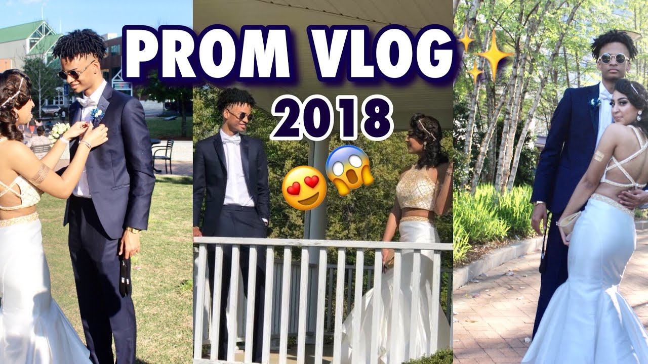 Prom VLOG GRWM 2018 | Mya Hairston - YouTube