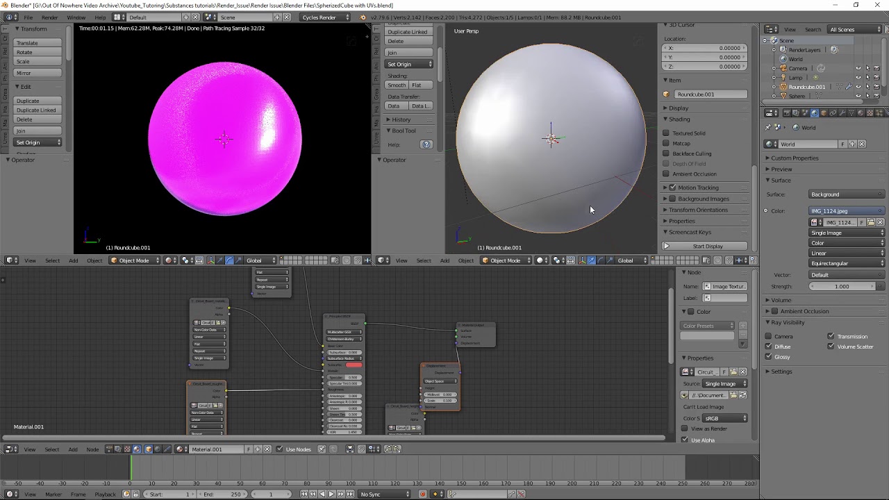 Fixing Substance rendering errors inside Blender - YouTube