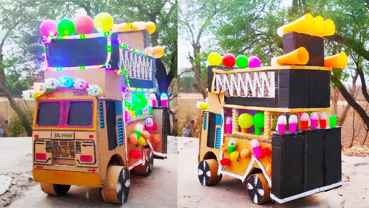 How To Make New Modal Dj gadi | Dj gadi Truck - YouTube