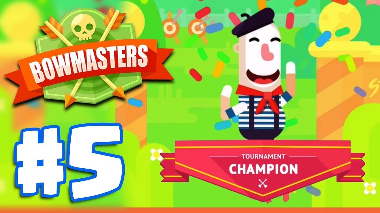 BOSS BATTLE TOURNAMENT CHAMPION | Bowmasters - Multiplayer Game Part 5 ...