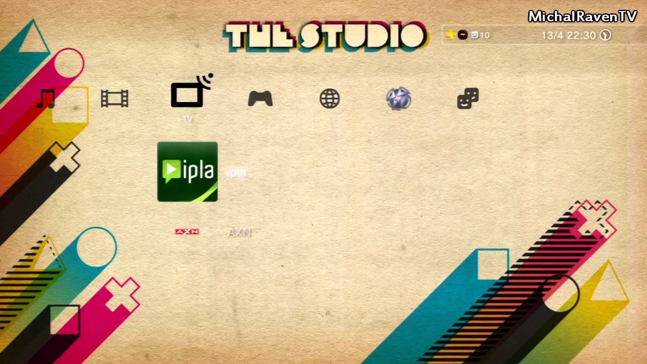 The Studio Static Theme by Studio Output (PS3) - YouTube