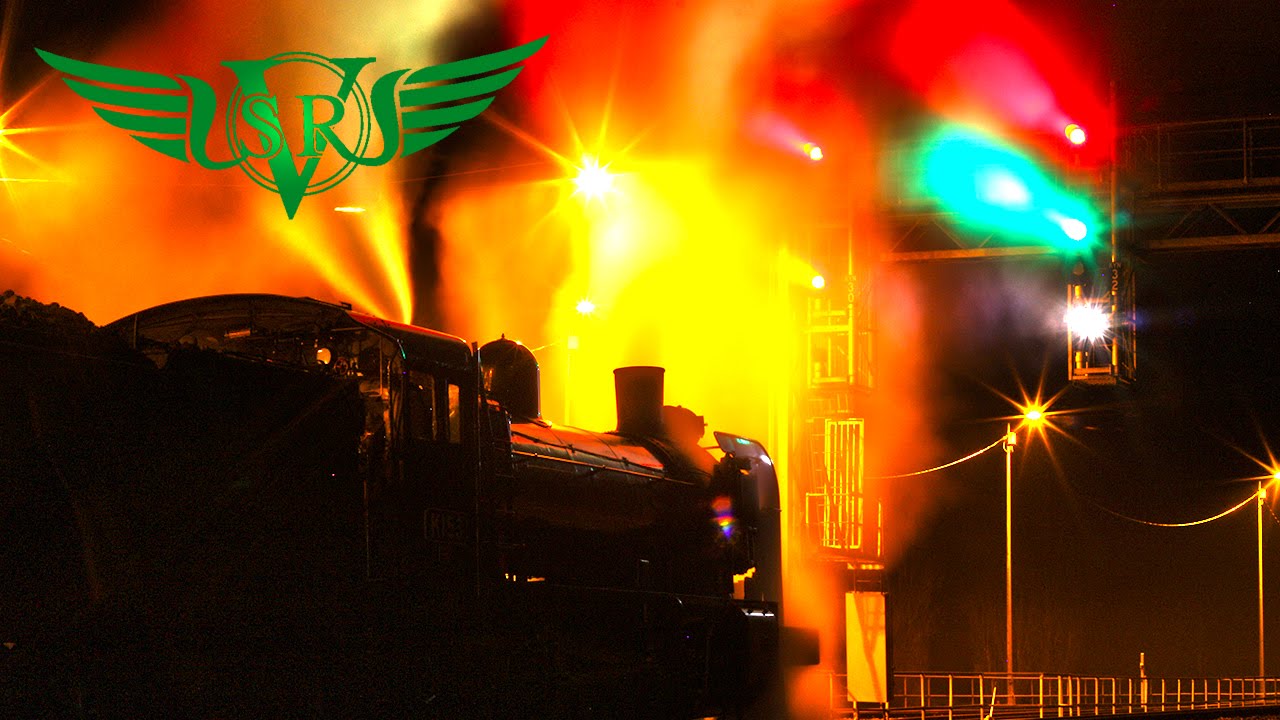 Steam Trains At Midnight w/ K153 - Steam Trains Australia - YouTube