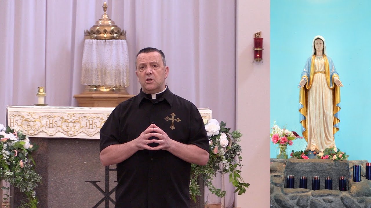 Fr Paul Moret on the Month of Mary & Marian Apparitions - YouTube