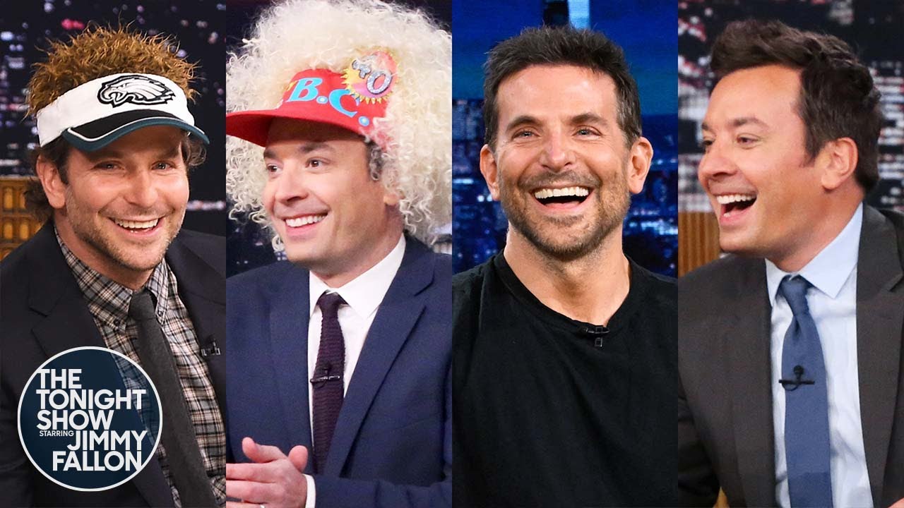 Bradley Cooper Can't Stop Laughing on The Tonight Show | The Tonight ...
