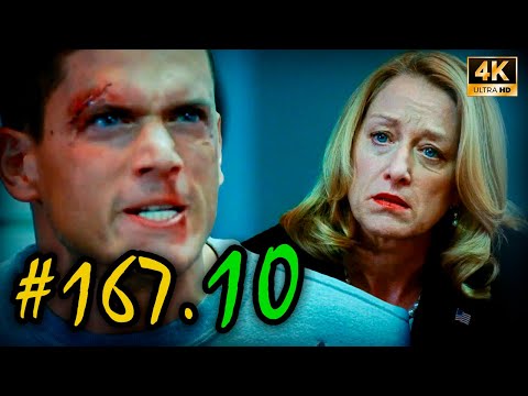 Scofield plays the Tape for Caroline. He wants a pardon for him and Linc | Prison Break (167.10), 4K