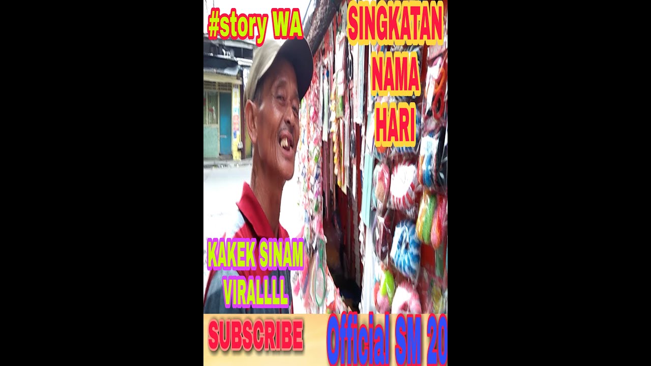 Storywa Singkatan Nama hari #shorts - YouTube