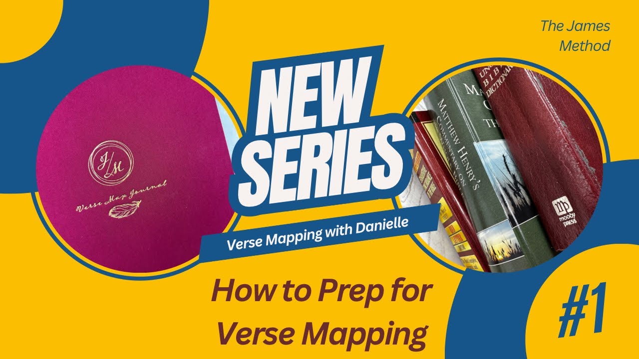 Series #1 Verse Map with Danielle | How to Prep for Verse Mapping - YouTube