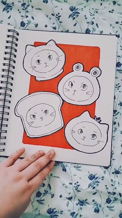 WEEK 7 FILLING OUT ALL OF MY SKETCHBOOKS - YouTube