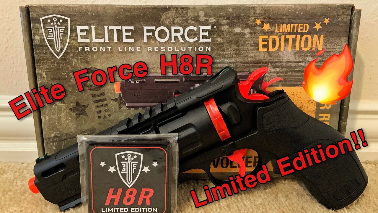 ELITE FORCE H8R REVOLVER LIMITED EDITION!! | Unboxing and Review ...