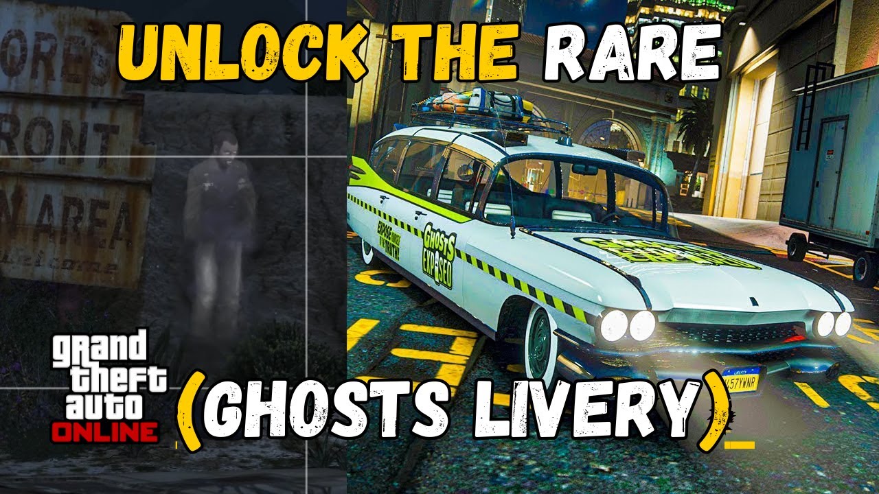 ALL GHOST LOCATIONS IN GTA 5 ONLINE EASY $250,000 Ghosts Exposed Livery ...