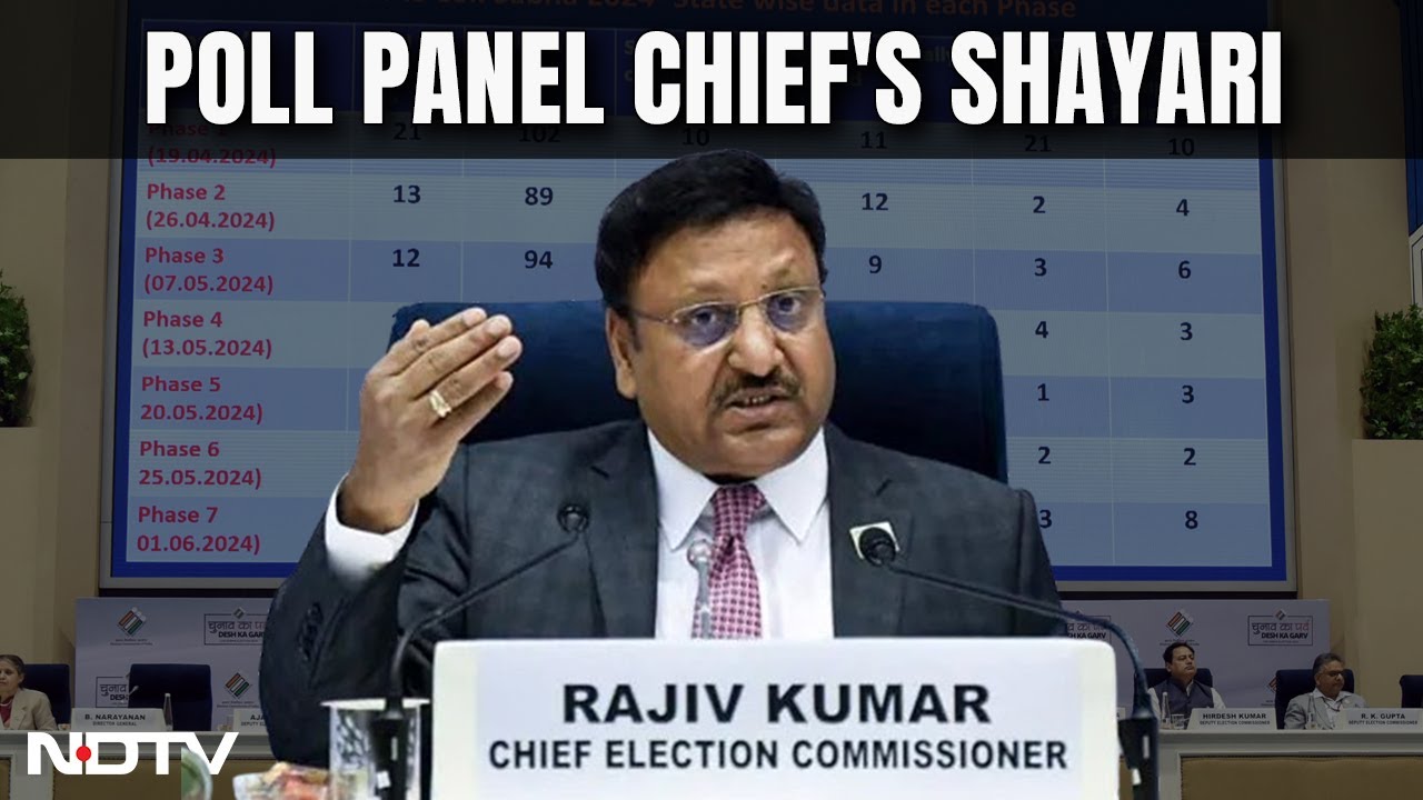 Lok Sabha Elections Poll Panel Chief Uses Urdu Couplet To Drive Home lok-sabha-elections-poll-panel-chief-uses-urdu-couplet-to-drive-home