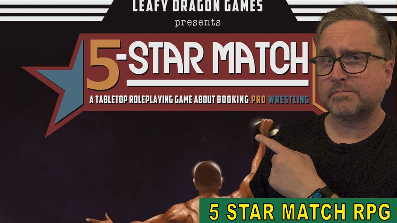 FIRST LOOK! 5 Star Match by Leafy Dragon Games Pro Wrestling # ...