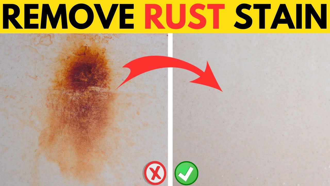 Simple Way to Remove Rust Stains from Tiles Home Remedies - YouTube Simple Way to Remove Rust Stains from Tiles Home Remedies - YouTube