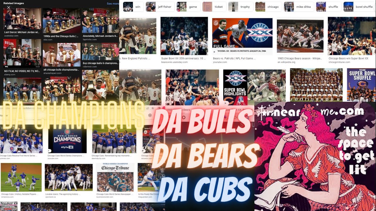 Da Bulls Da Bears Da Cubs Da Champions - YouTube