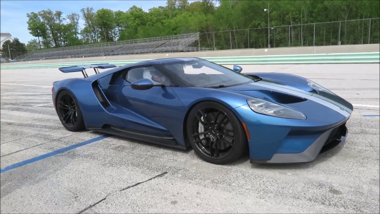 SLEEK & FAST $450,000 2018 FORD GT Supercar FIRST RIDE: - YouTube