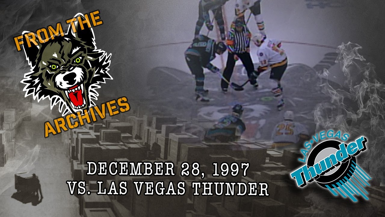 FROM THE ARCHIVES: December 28, 1997 Chicago Wolves vs. Las Vegas ...