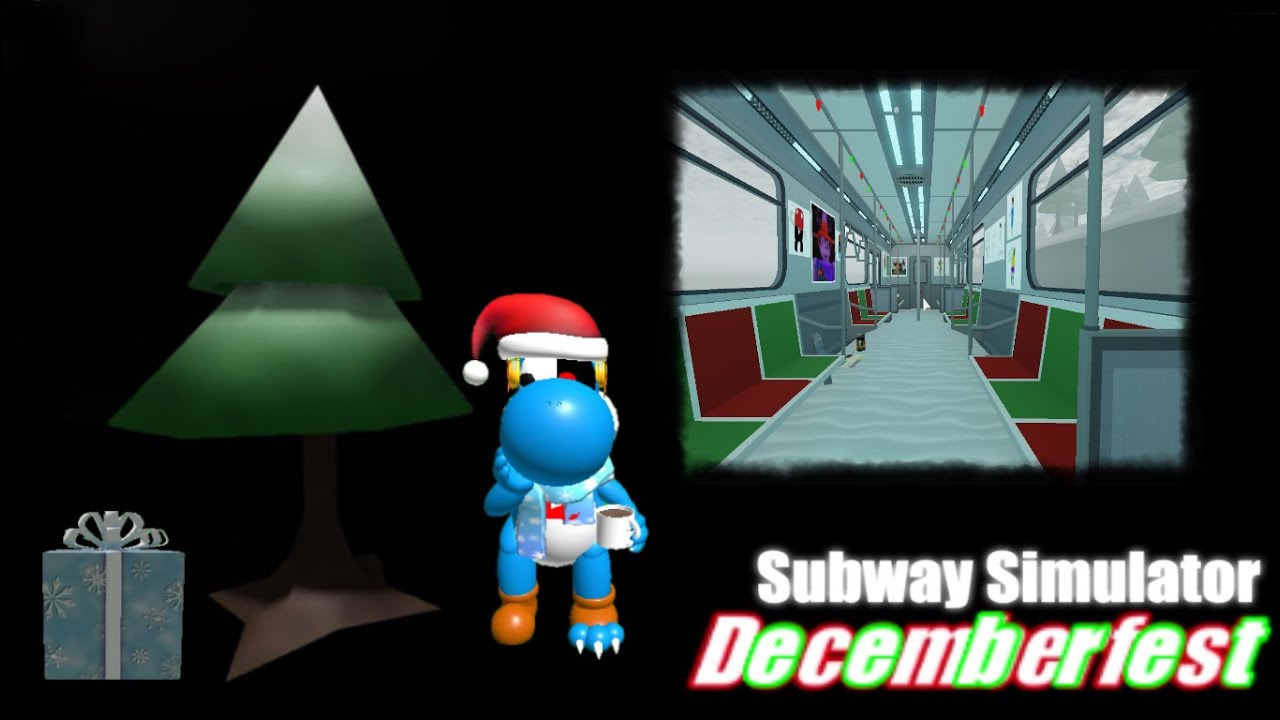 ROBLOX Subway Simulator Decemberfest 2020 Part 1/2 - YouTube