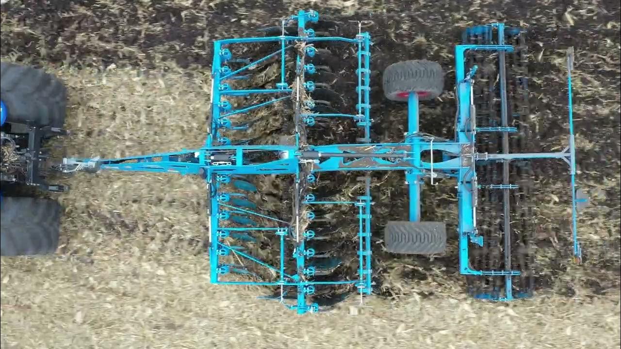 Lemken Rubin 12 - 500 in Corn Stalks - YouTube