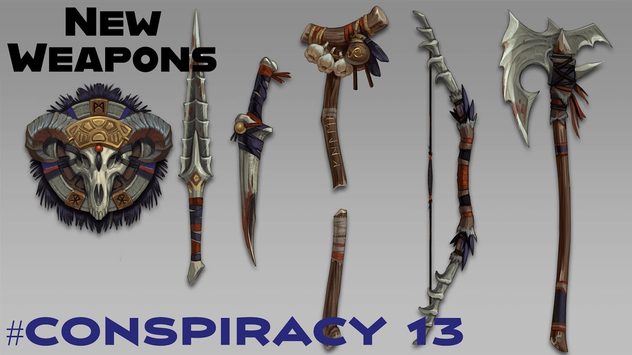 New Weapons In Frostborn | #Conspiracy 13 - YouTube