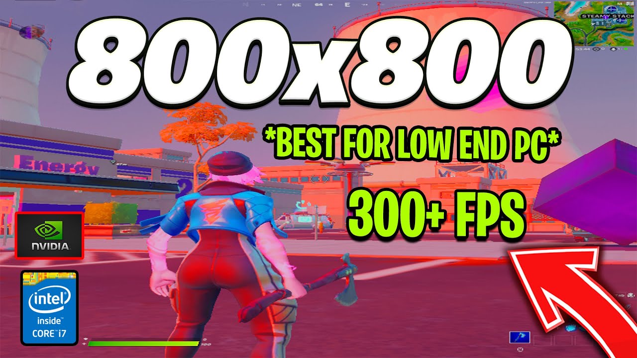 Best Steteched Res For Low End PC (Huge FPS Boost) - YouTube