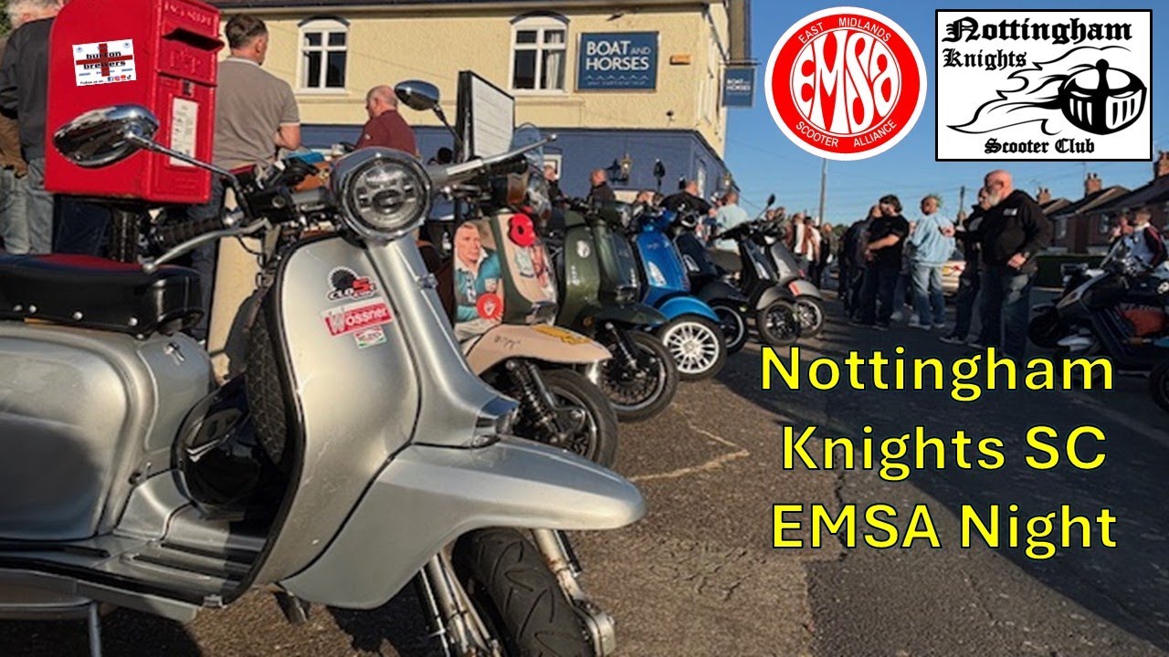 The Nottingham Knights SC EMSA night 🛵💨💛 - YouTube