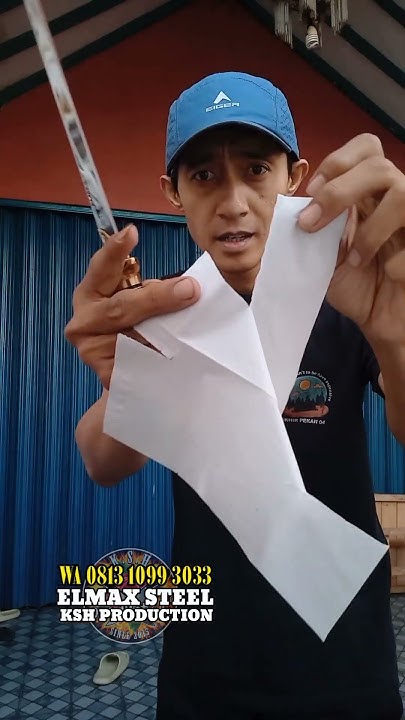 Sembelih baja ELMAX terbaik !! #kshproduction #golokcibatu #pedang #blades #blade - YouTube