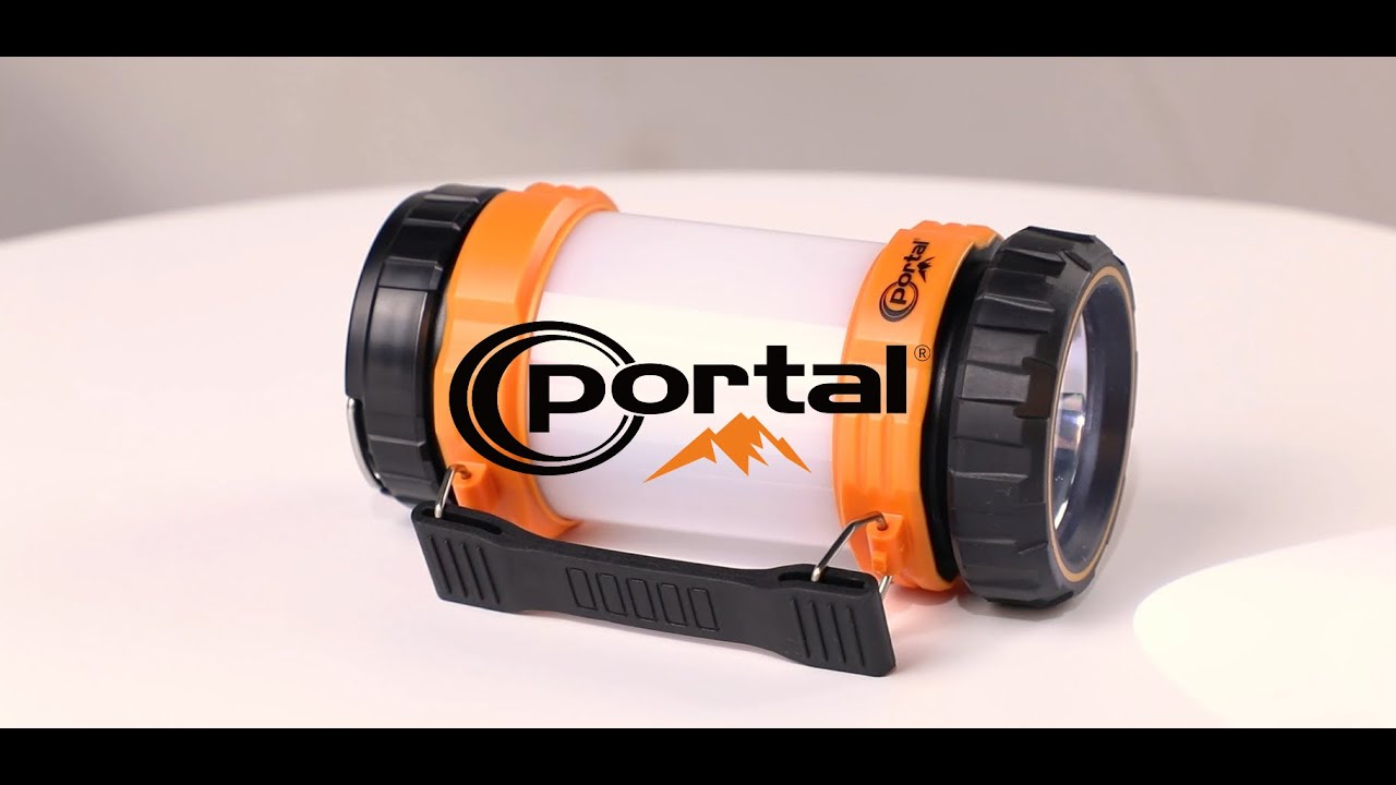 Portal Outdoors: 2 In 1 LED Flashlight Lantern - YouTube