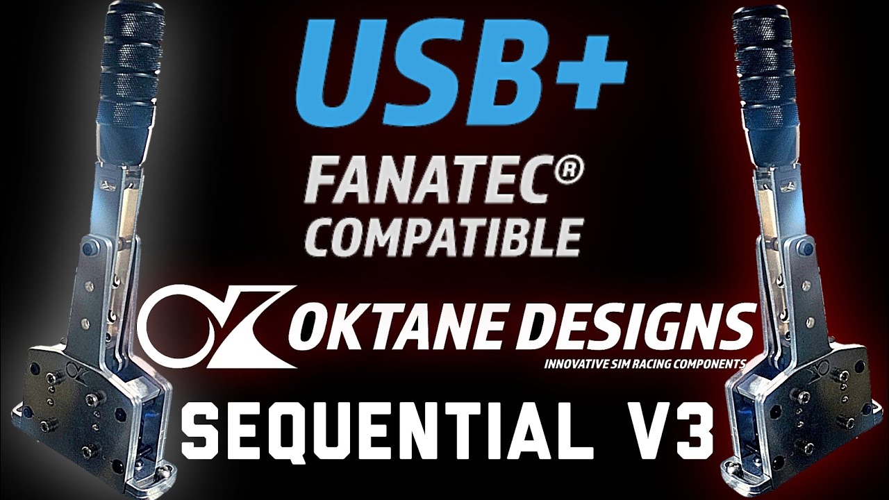 Oktane V3 Sequential Prototype (Fanatec Podium Sequential) - YouTube