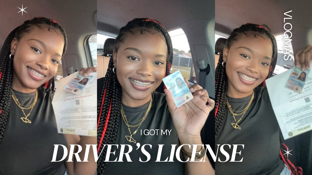 OMGGGG!!!!😱I GOT MY DRIVER’S LICENSE🚘!! - YouTube