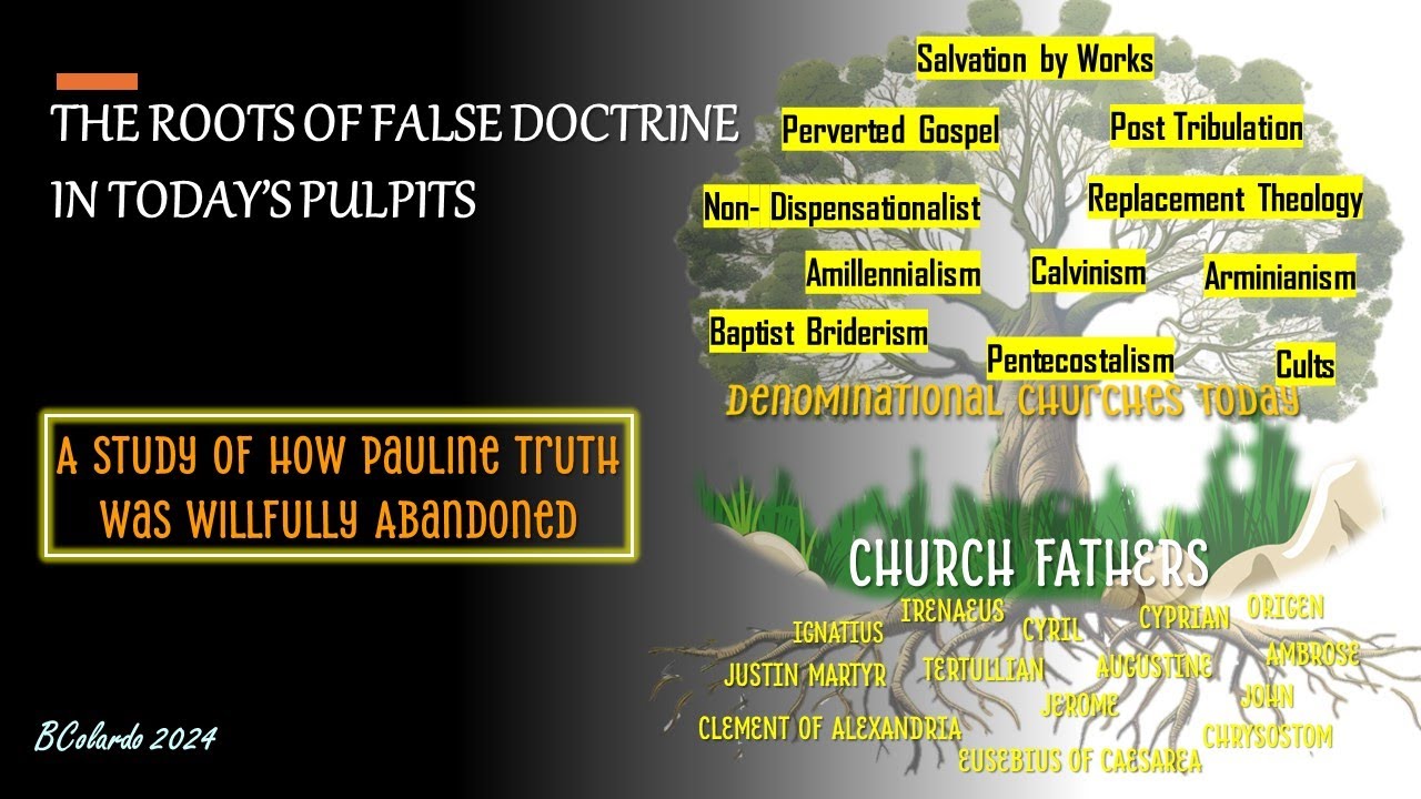 THE ROOTS OF FALSE DOCTRINE IN TODAY’S PULPITS (part 1) - YouTube