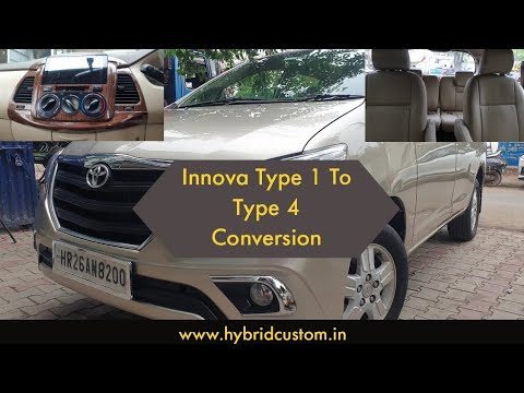 Toyota Innova Type 1 To Type 4 Conversion . - YouTube