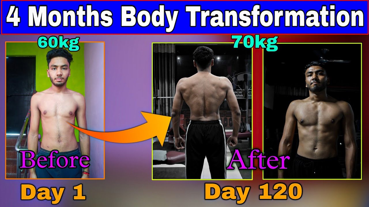 10 kg Weight gain😱 || 4 Months Natural Transformation 🔥|| Manish bisht ...