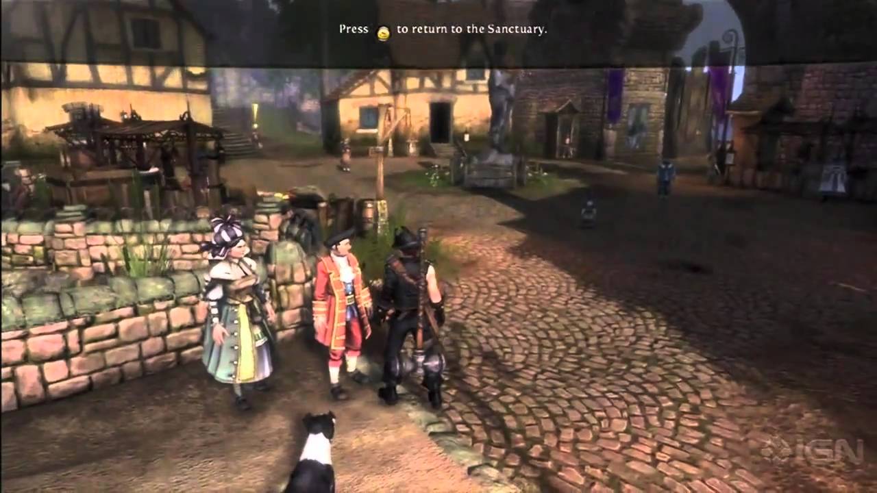 FABLE III - Gameplay Village Albion - YouTube