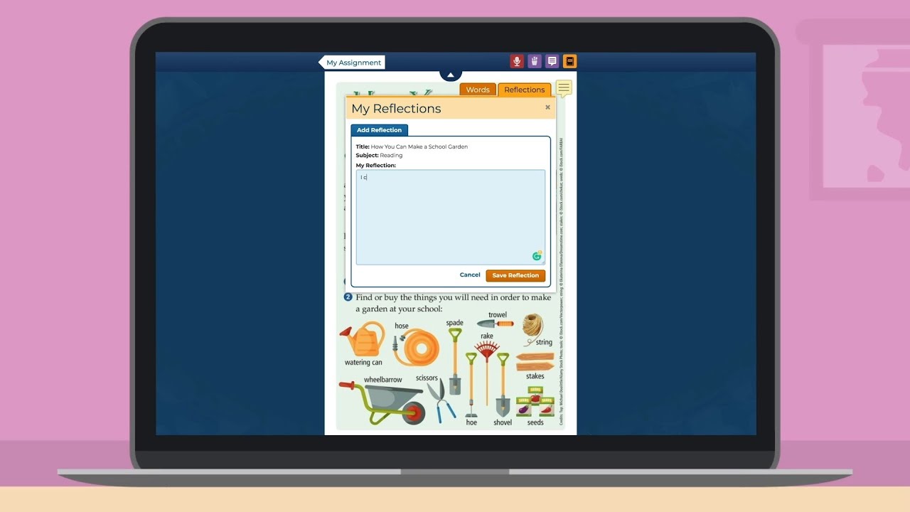 How to Use Kids A-Z Digital Writing Tools - YouTube