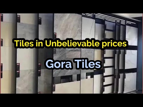 Unbreakable tiles in Gora tiles store - YouTube