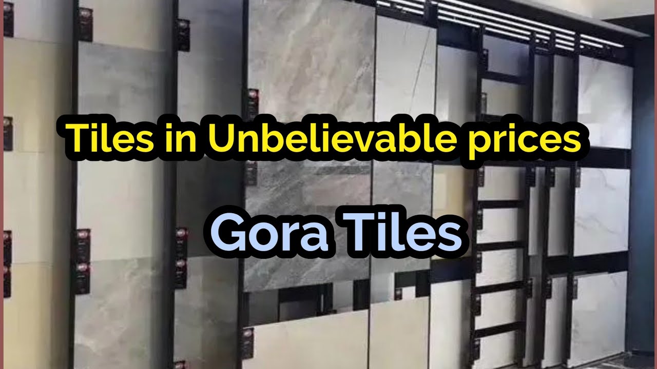 Unbreakable tiles in Gora tiles store - YouTube